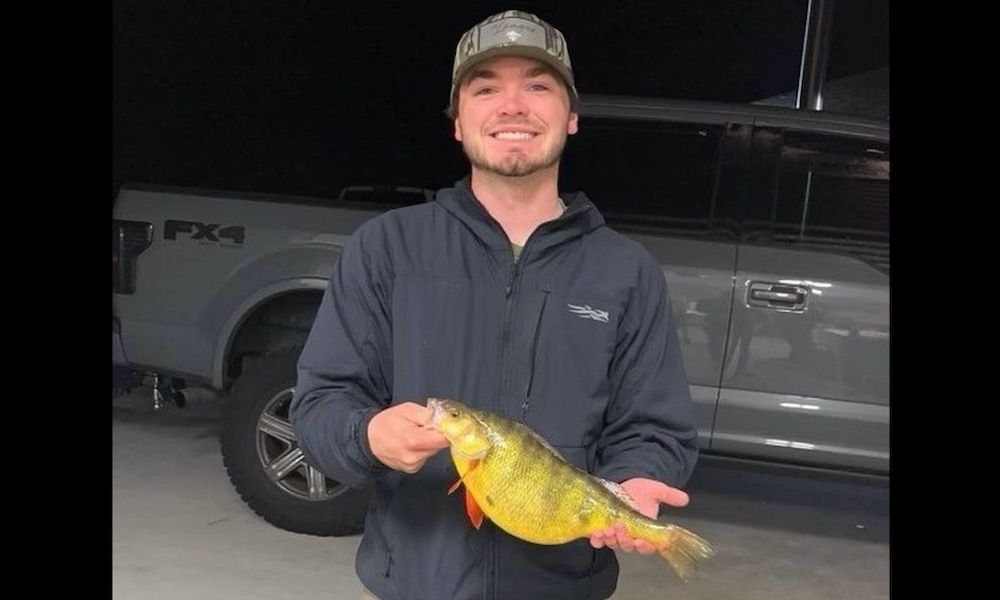 Angler confused over hooked fish soon discovers its…