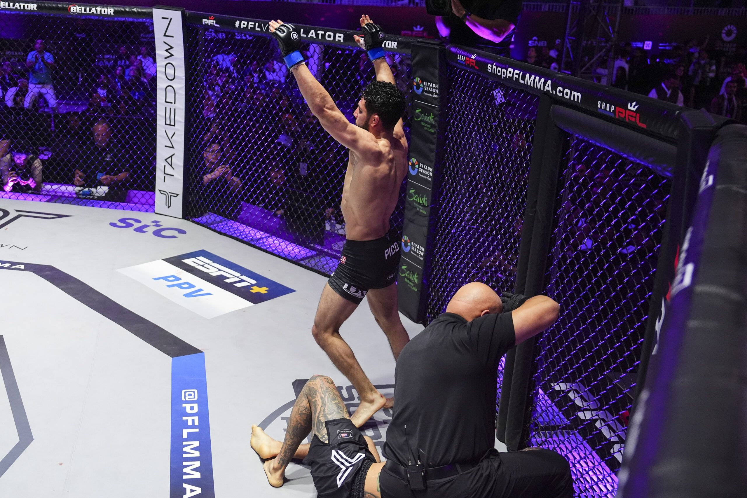 Aaron Pico def. Henry Corrales at PFL vs. Bellator:…