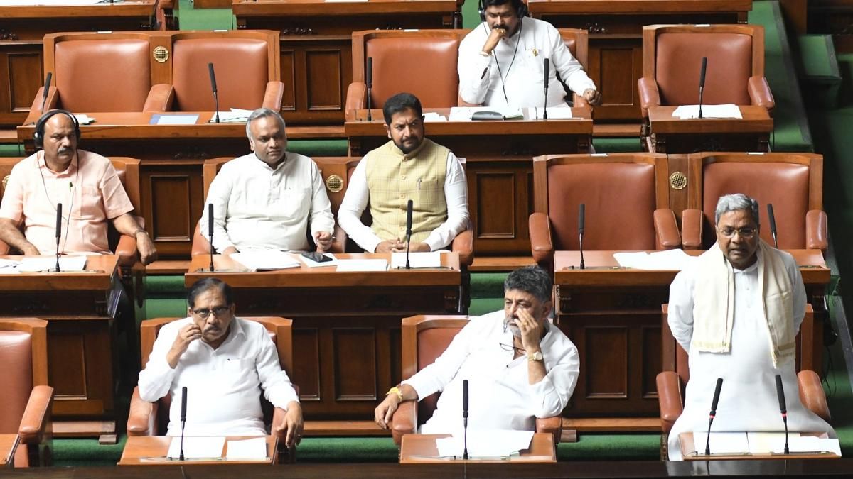 Karnataka legislature pays tributes to deceased MLA…