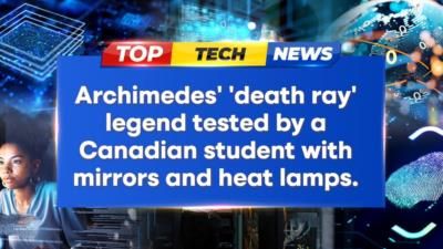 Canadian Middle Schooler Recreates Archimedes' 'Death…