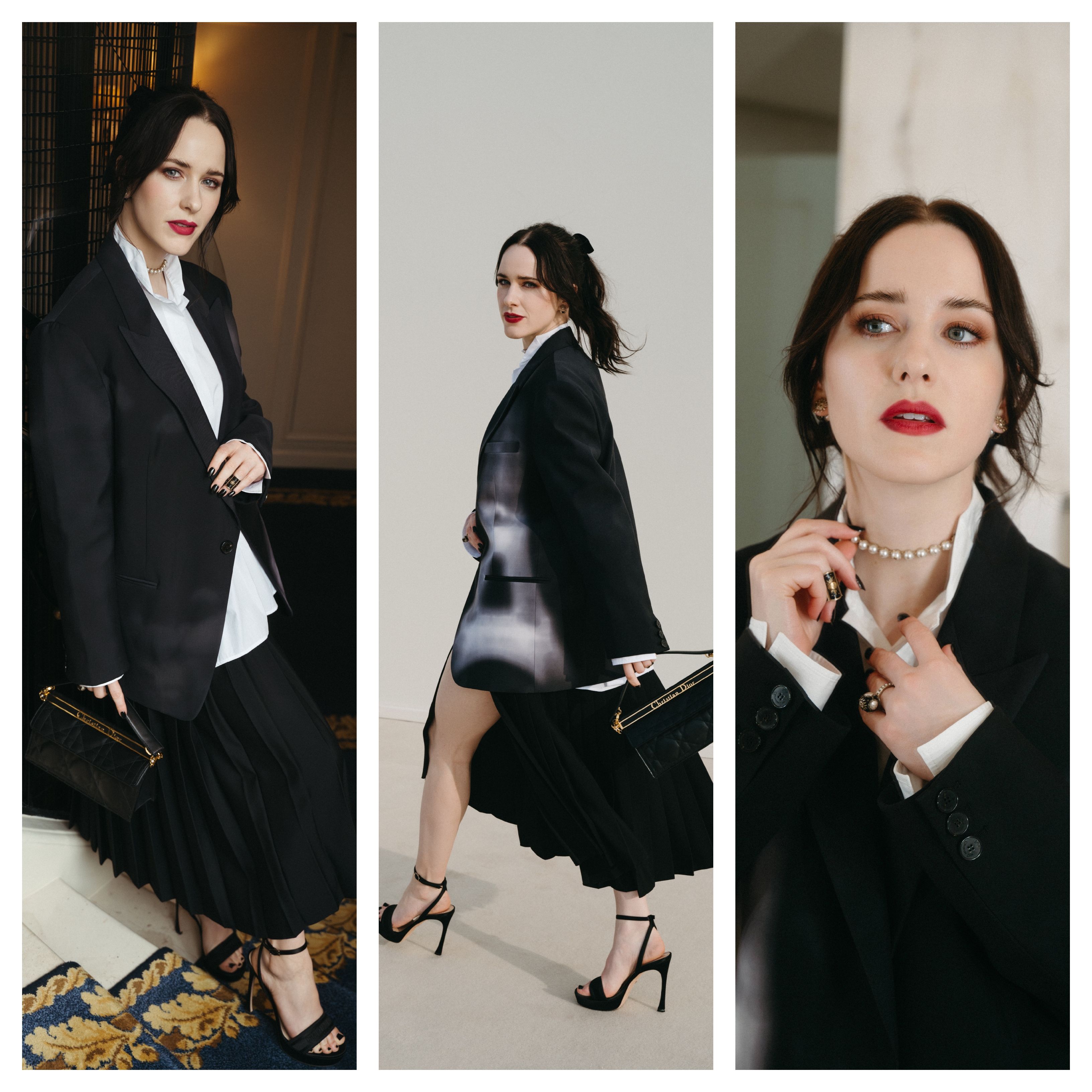 Rachel Brosnahan Harnesses Her True Self Dressing for…