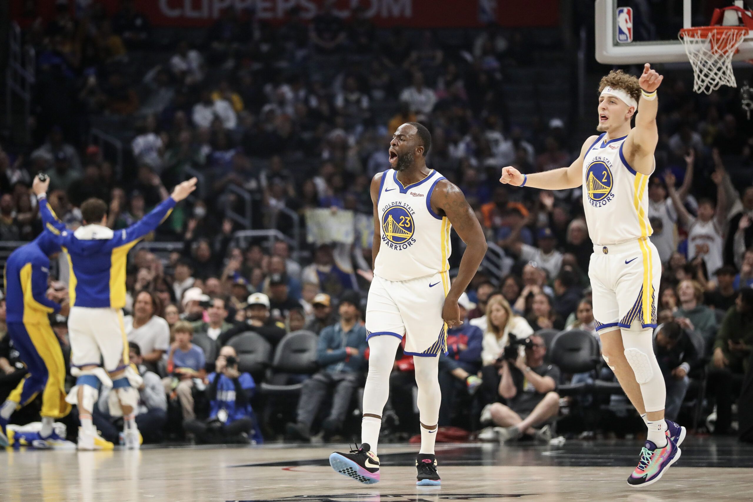 Draymond Green hypes up Warriors’ ready to play rookies