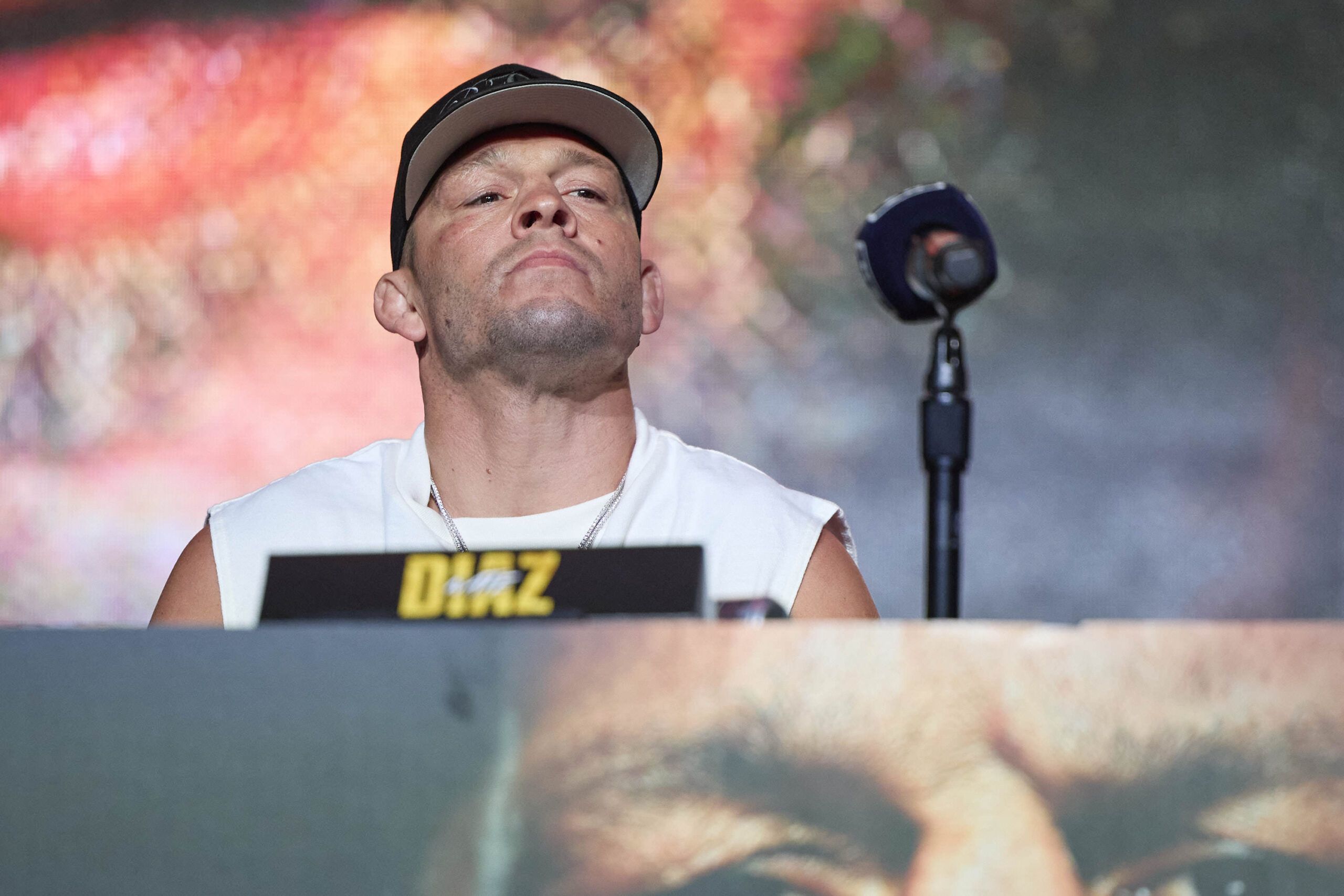 Nate Diaz fires back at ‘b*tch’ Daniel Cormier with…