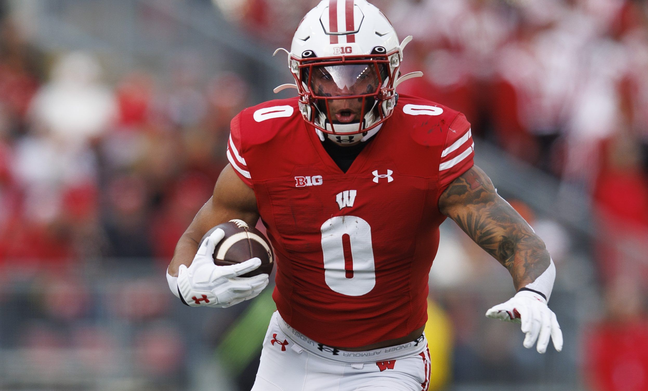 RB Braelon Allen’s ‘downhill’ style matches what…