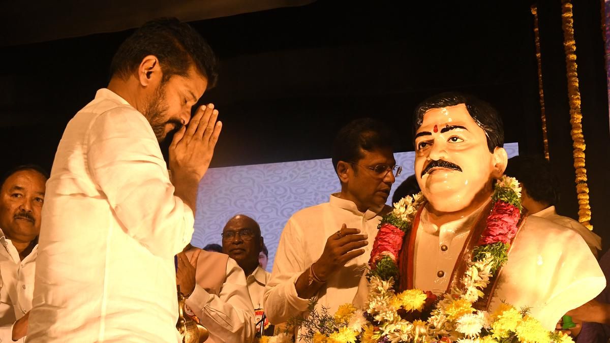Revanth pays rich tributes to former Speaker Sripada…