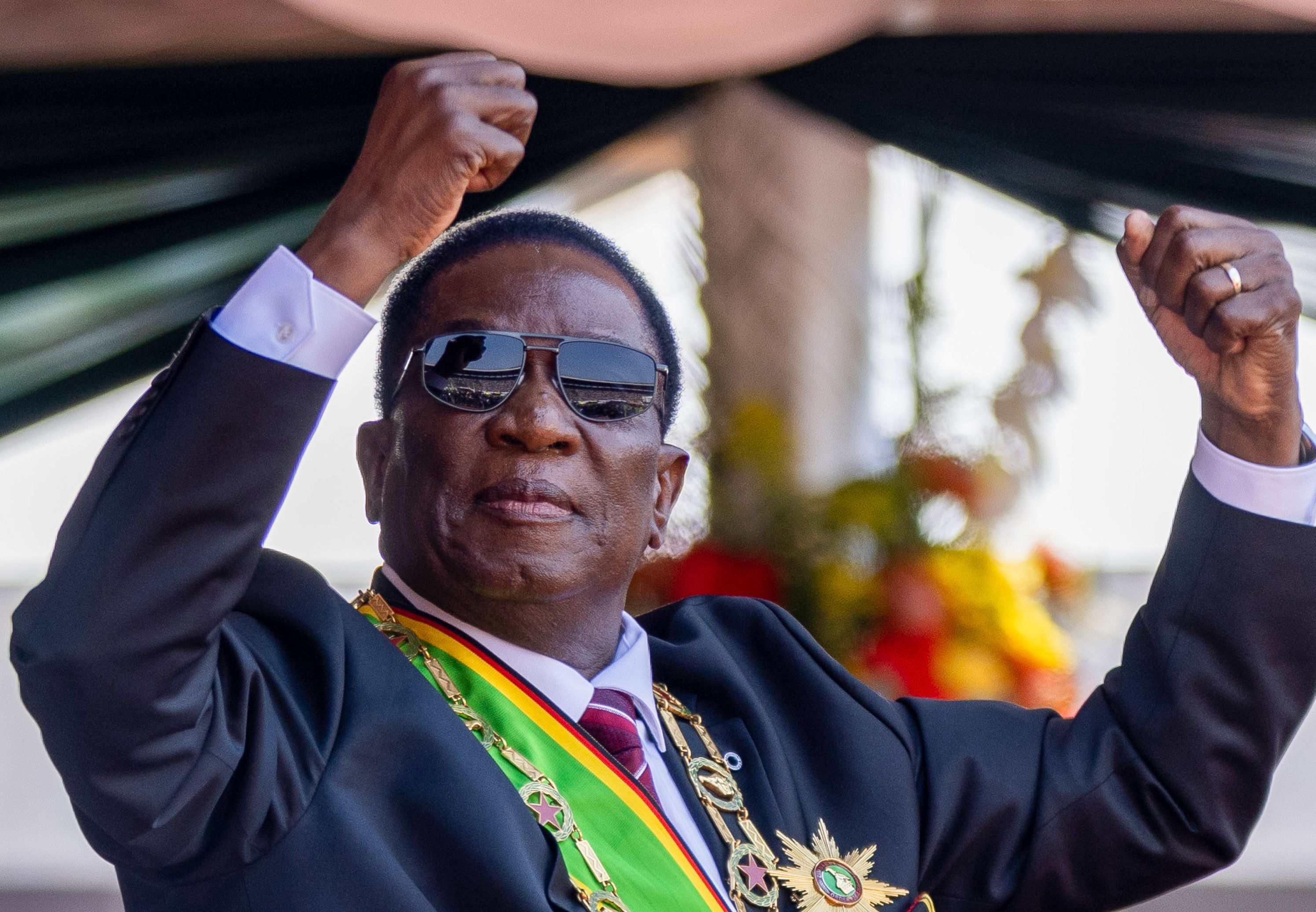 US sanctions Zimbabwe President Emmerson Mnangagwa…