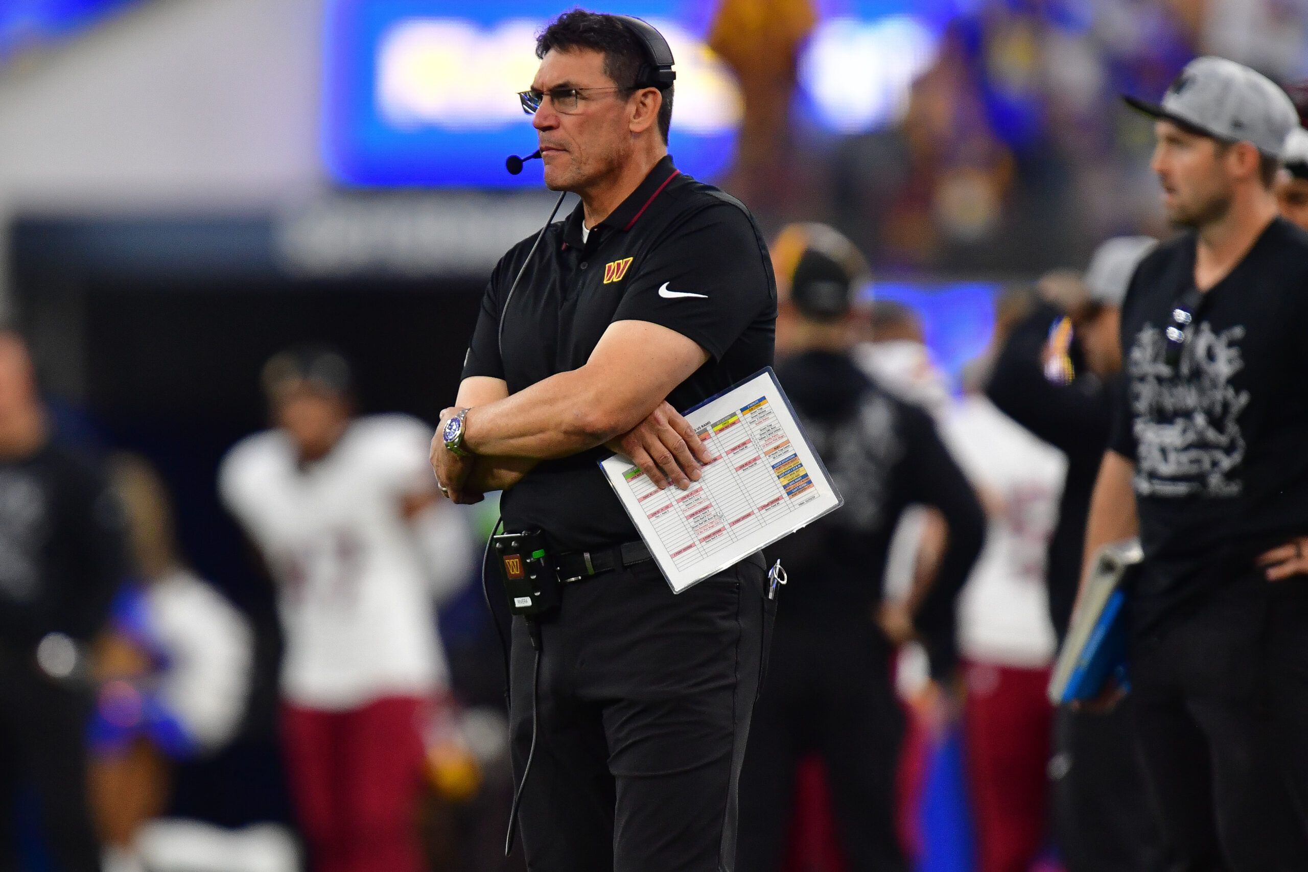 Former Commanders coach Ron Rivera is now an ESPN…