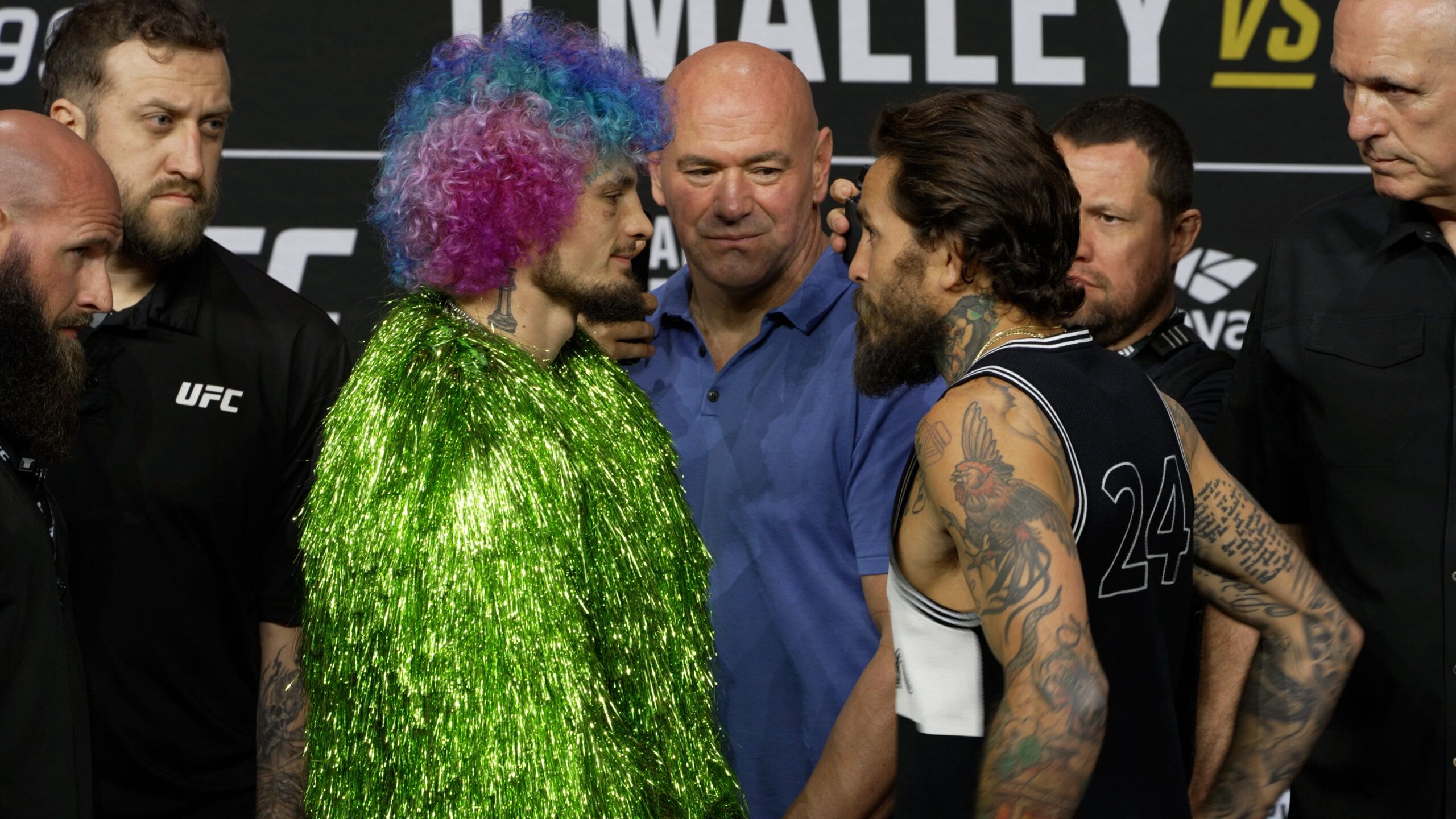 UFC 299 faceoff video: Sean O’Malley, Marlon Vera…