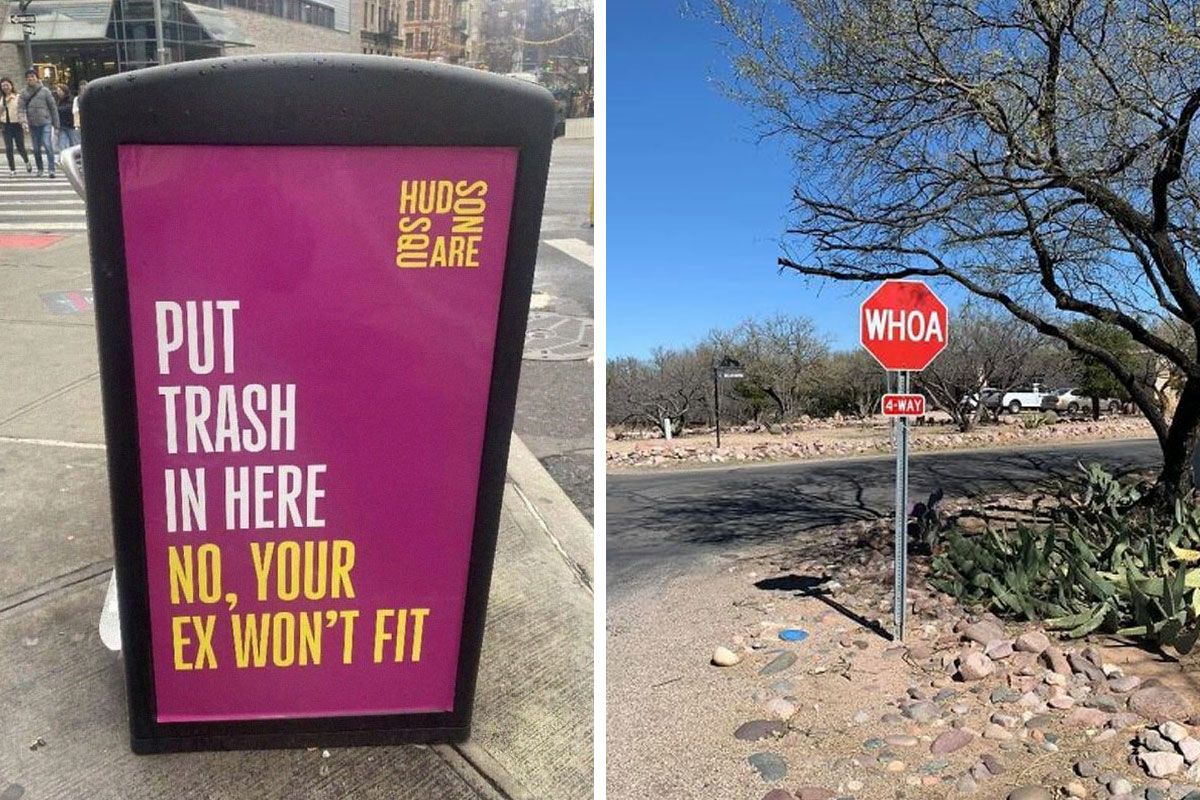 50 Signs That Are Poorly Placed, Badly Designed Or…