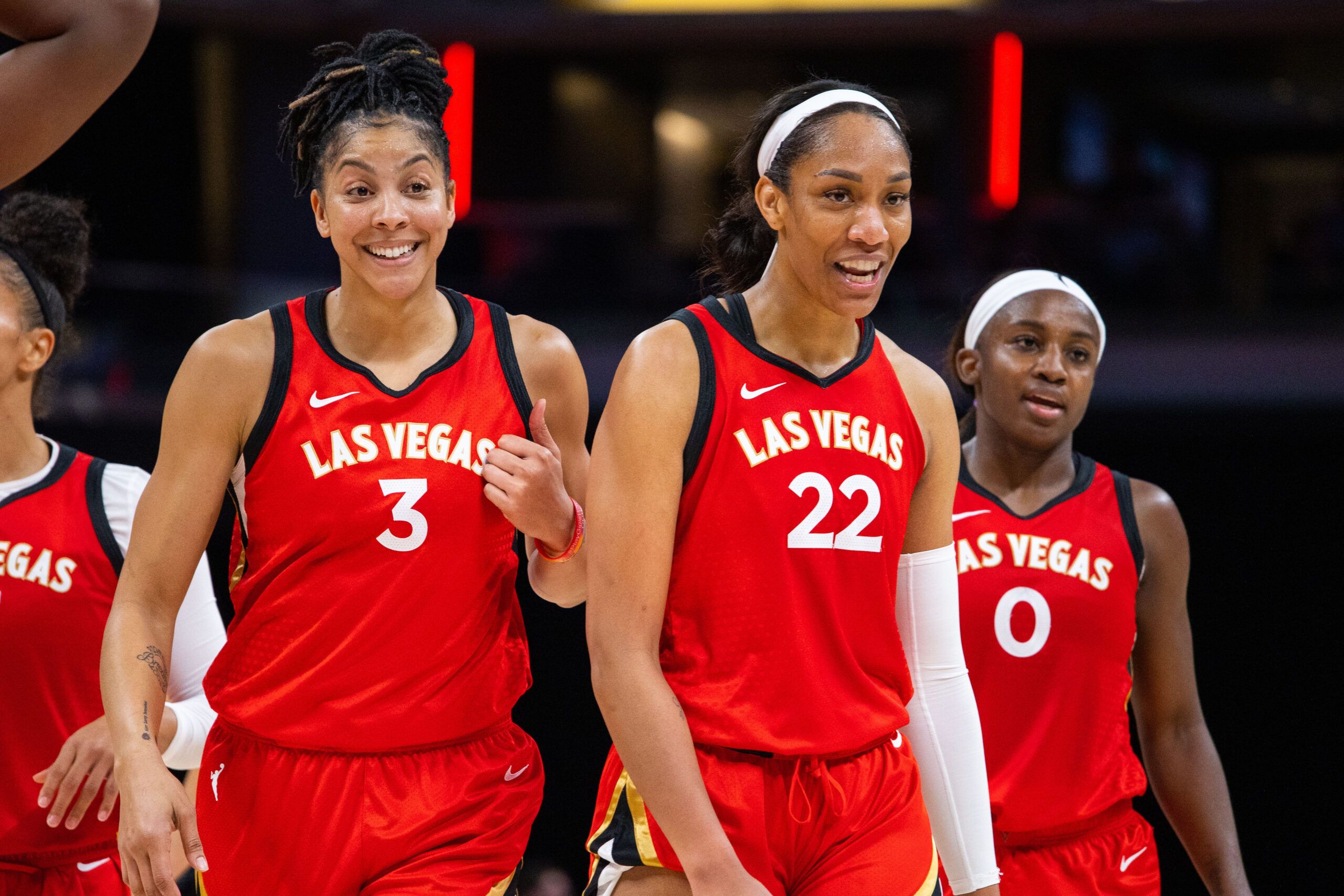 Candace Parker hilariously called Aces teammate A’Ja…