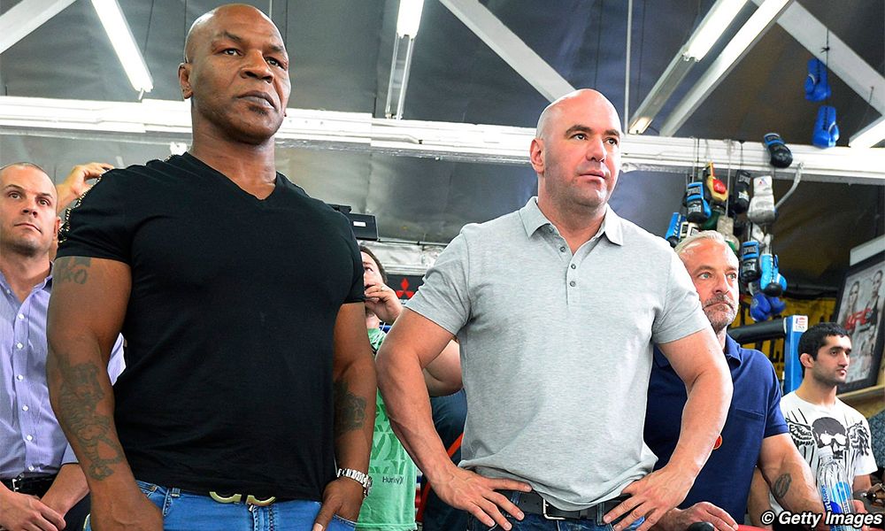Dana White reacts to Mike Tyson vs. Jake Paul boxing…