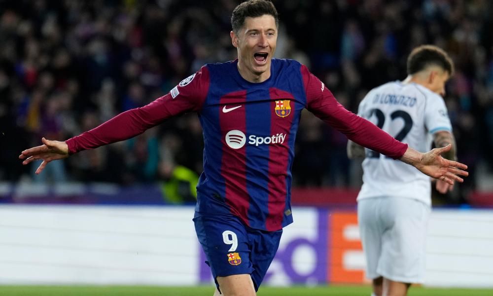 Robert Lewandowski provides final touch as Barcelona…