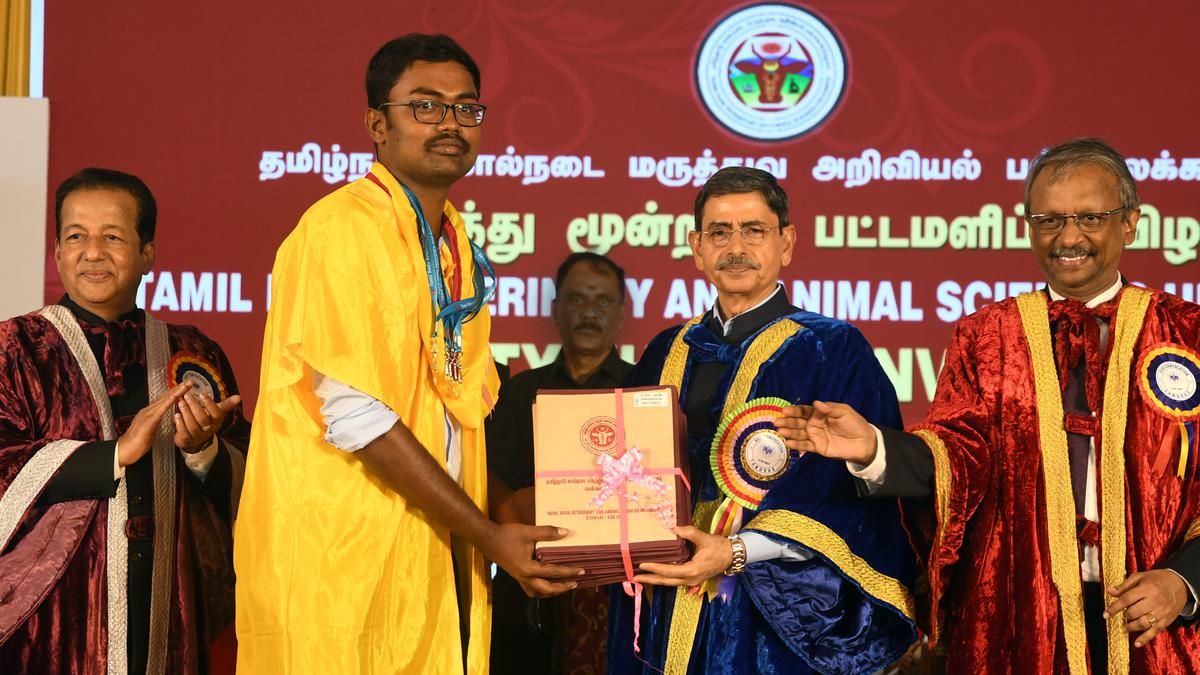 T.N. Fisheries Minister skips TANUVAS convocation…