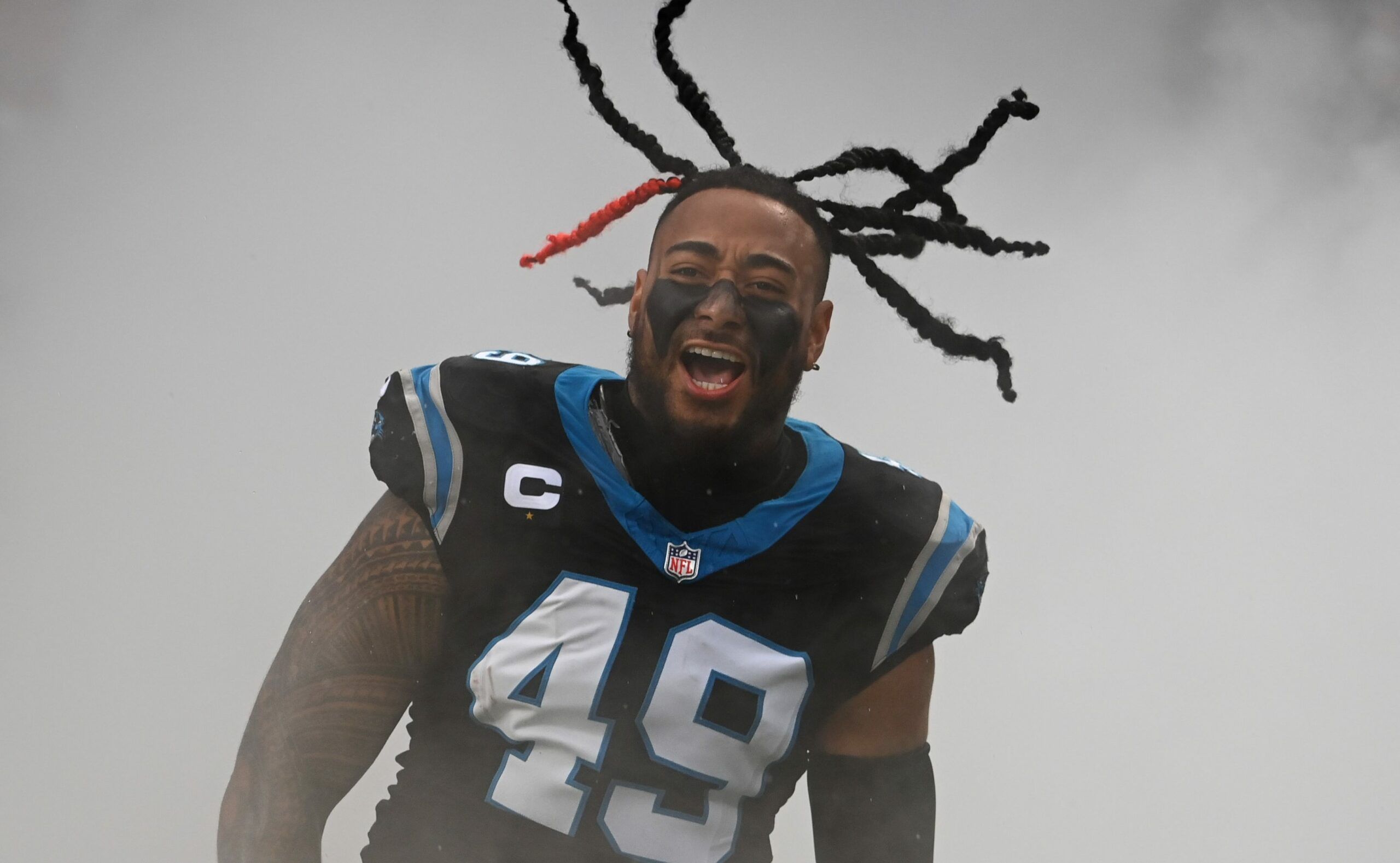 Photos from the Panthers career of Frankie Luvu