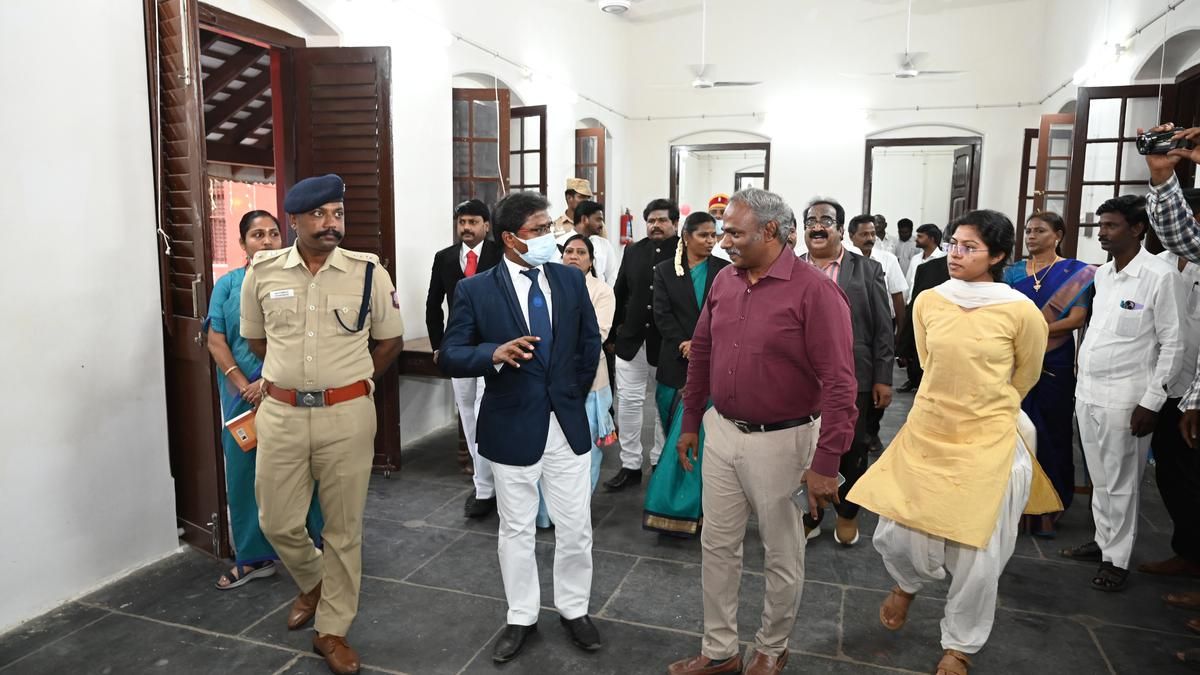 Restored British era court at Cheyyar town inaugurated