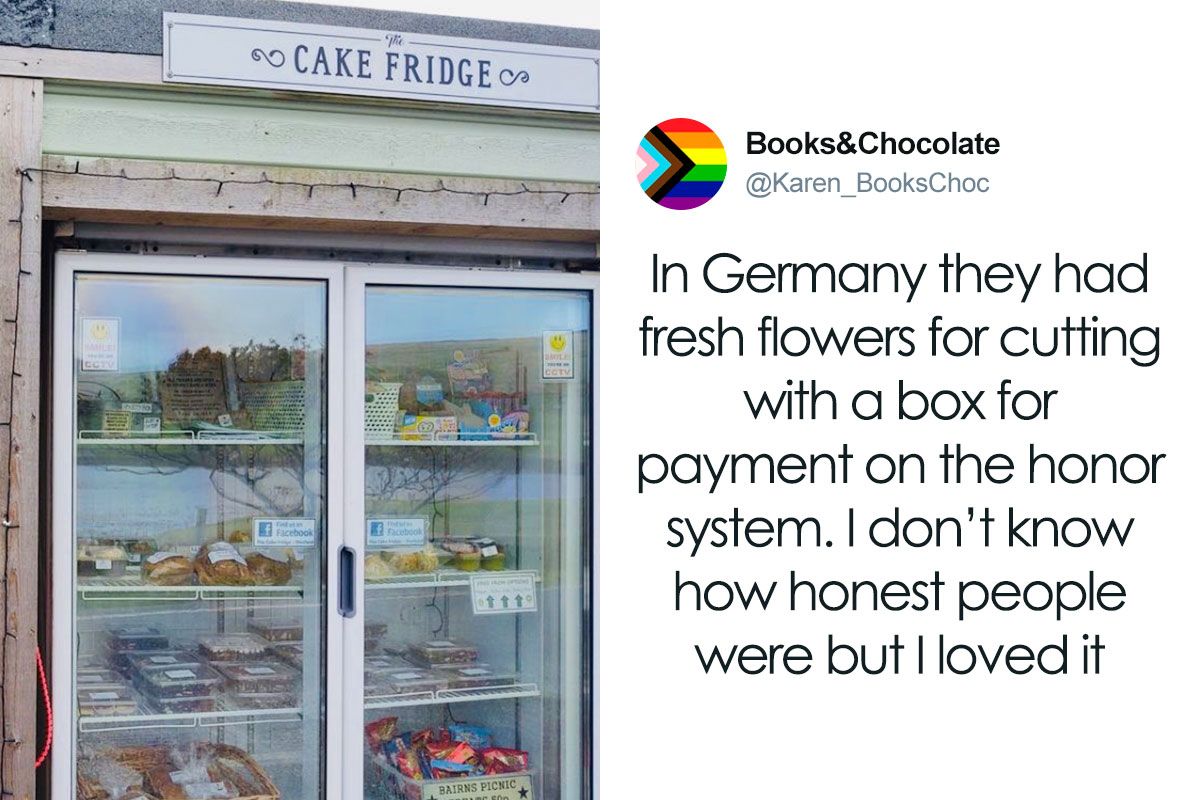 Scotland’s Honesty Cake Fridge Goes Viral, Has People…