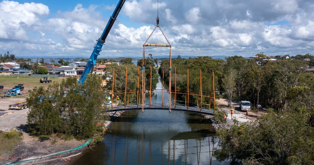 Fernleigh Track's 'missing link' bridges closer on…