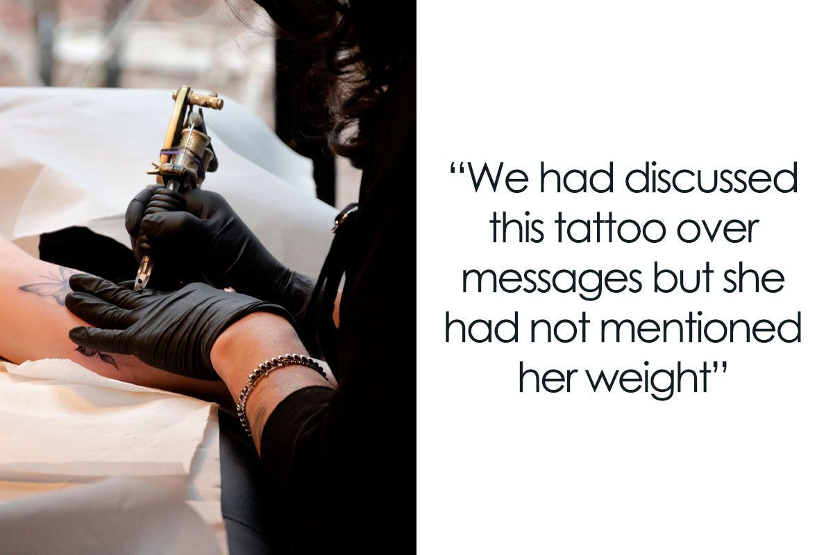 “AITA For Refusing To Tattoo An Extremely Overweight…