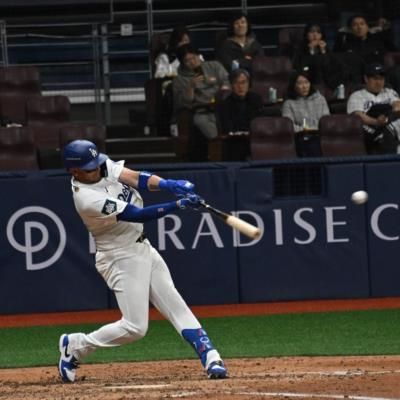 Miguel Rojas And Teammates Competing In Baseball Game