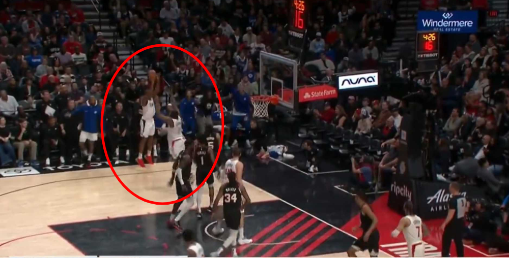 James Harden explains why he bizarrely contested…