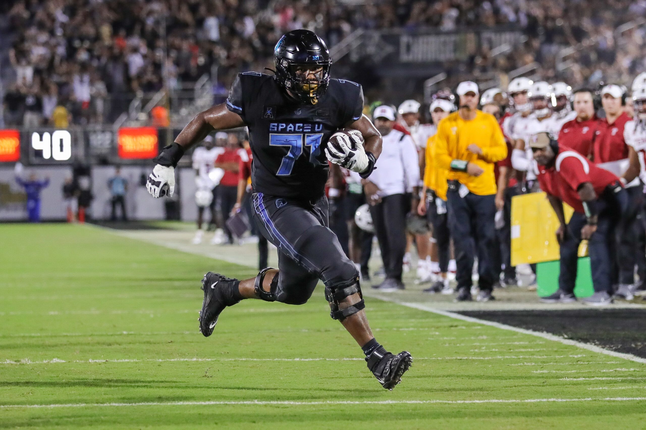 Unpacking Future Packers: No. 48, UCF OT Tylan Grable