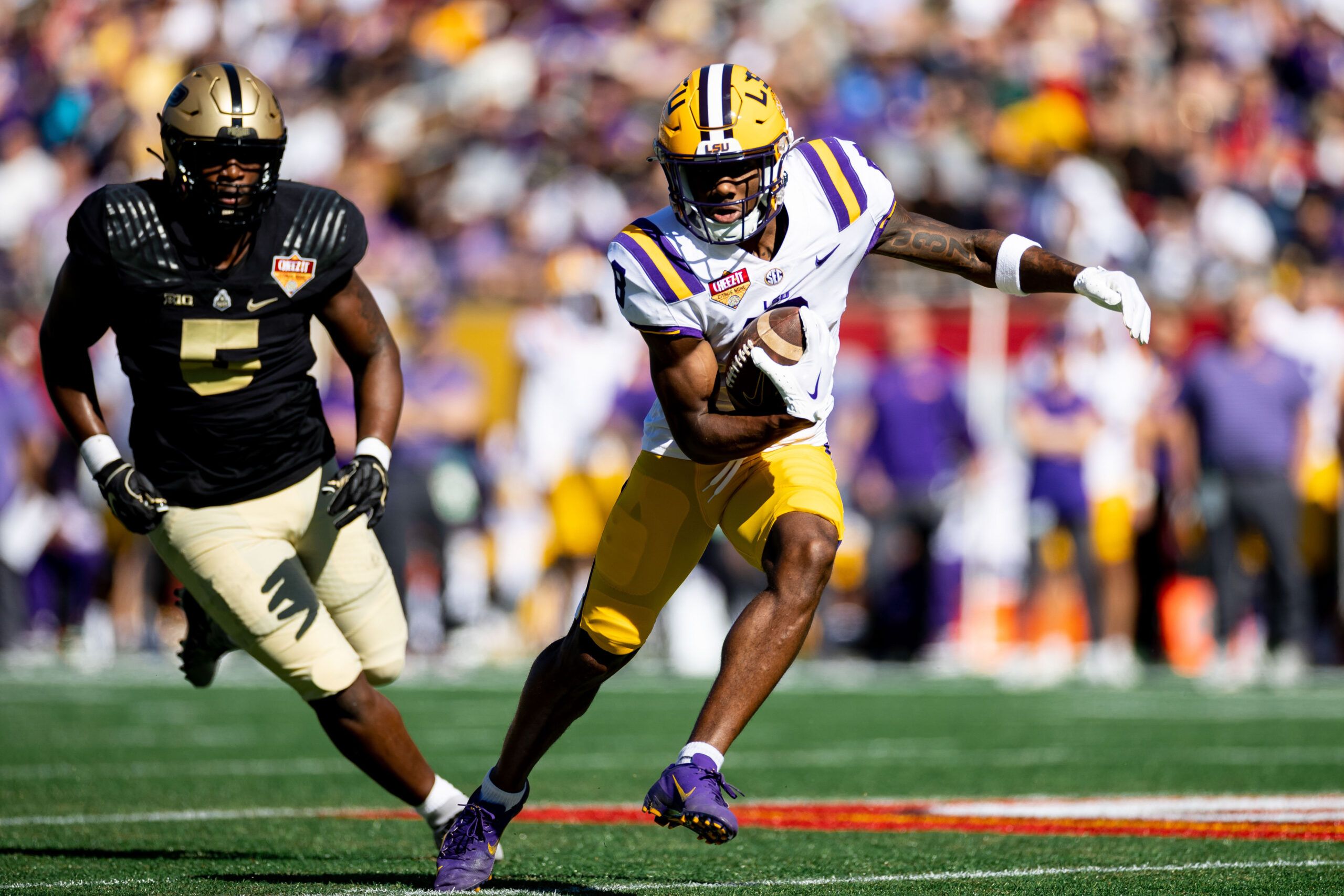 Giants land LSU WR Malik Nabers in post free agency…