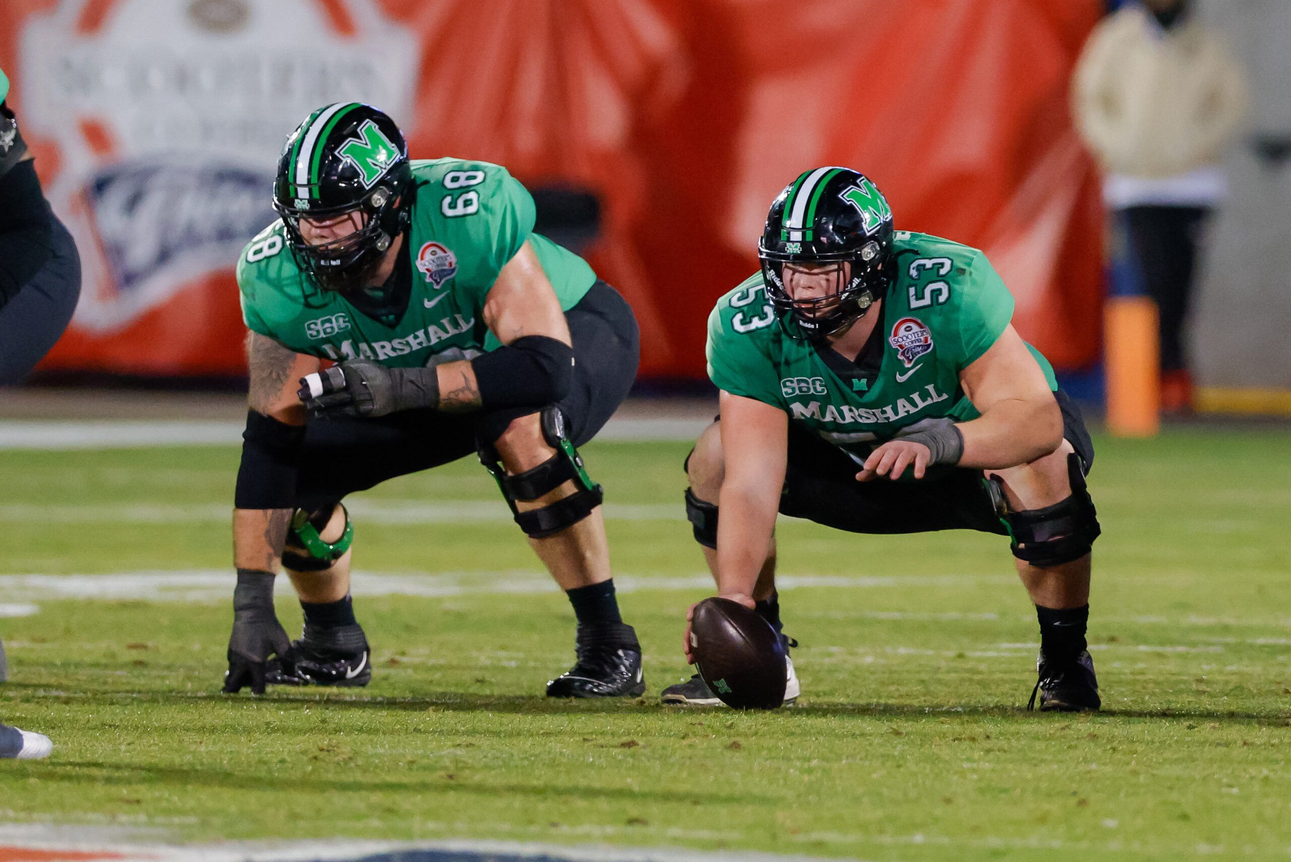 Report: Colts hosting Marshall OL Dalton Tucker for…