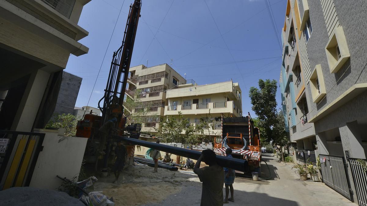 BWSSB imposes three-month moratorium on new borewells…