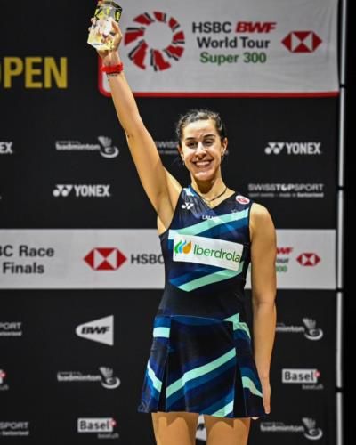 Carolina Marín's Joyful Photoshoot Captures Triumph…