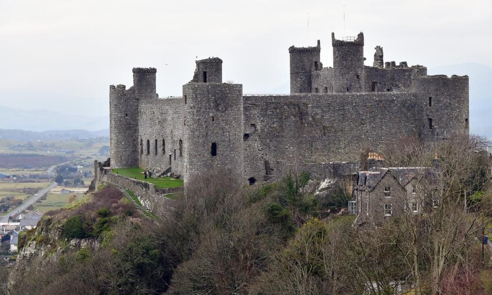 Country diary: Even castles can look reduced in the…