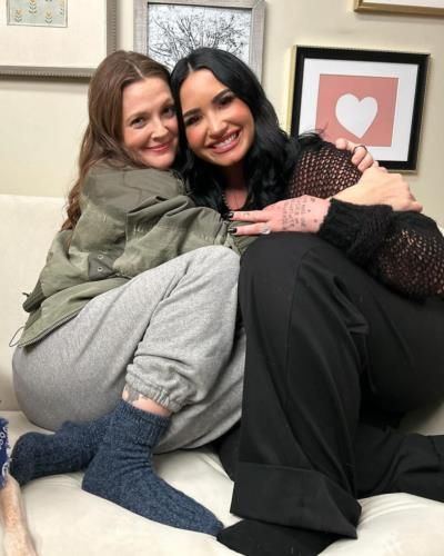 Drew Barrymore And Demi Lovato's Heartwarming…