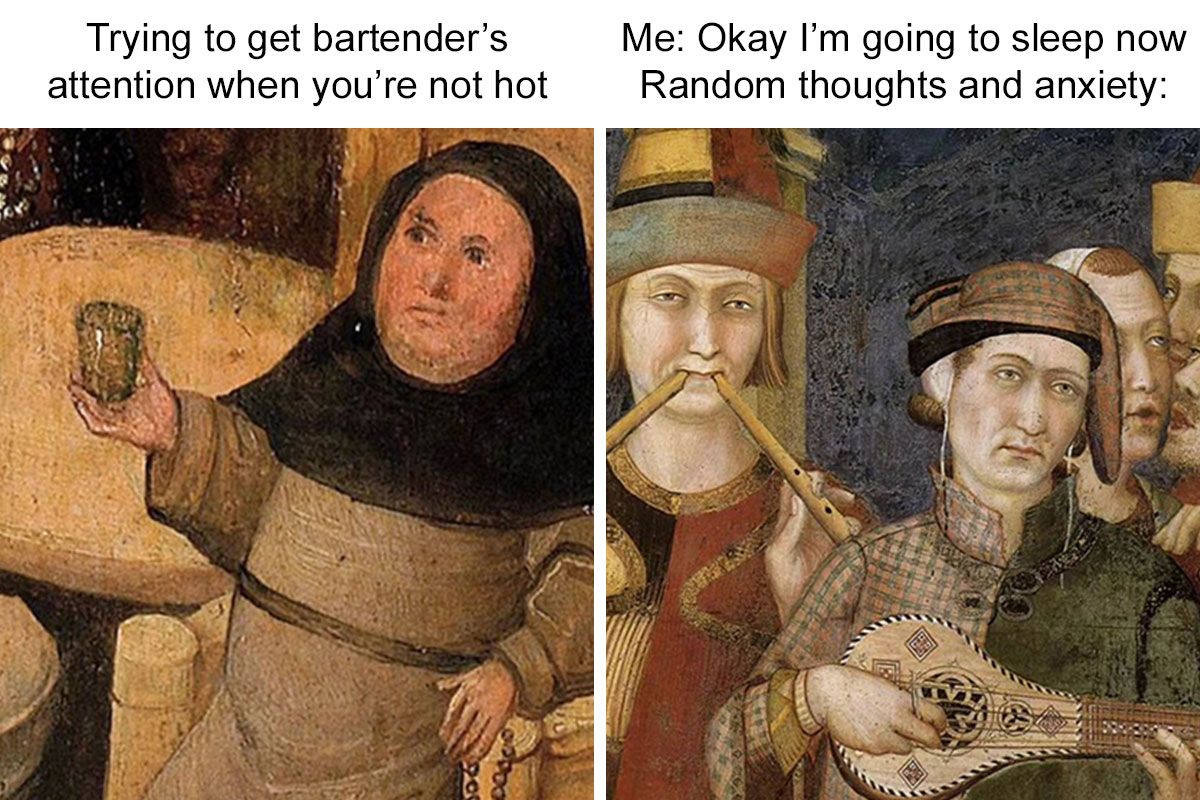 50 Witty Modern Takes On Classical Art By This Meme…