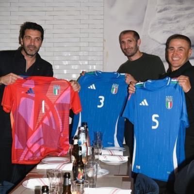 Italian Football Icons Embody Teamwork And National…