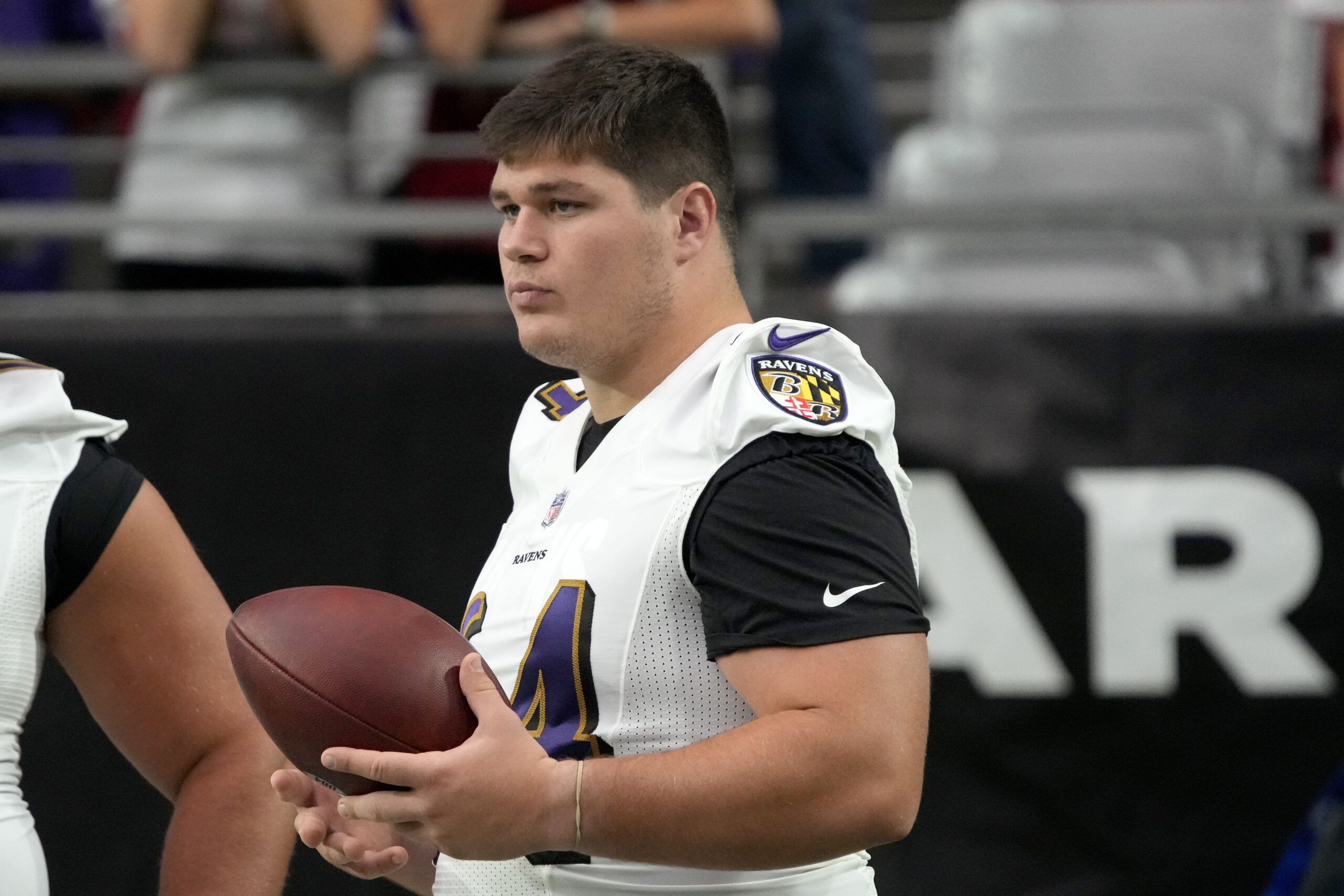 Ravens GM Eric DeCosta prioritizes offensive line…