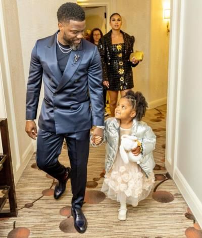 Kevin Hart Stuns In Vibrant Blue Outfit With…
