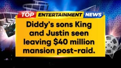 Diddy's Sons Flee Mansion After Homeland Security Raid…