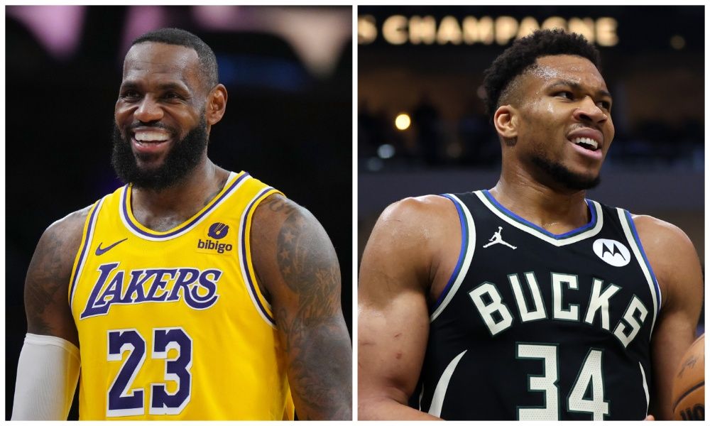 LeBron James hilariously trolled Giannis Antetokounmpo…