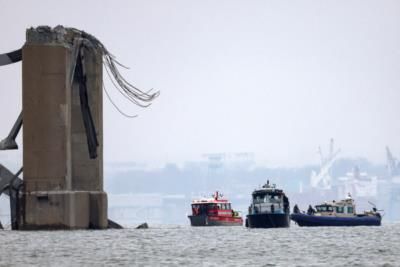 Truck Recovered From Key Bridge Collapse Site In…