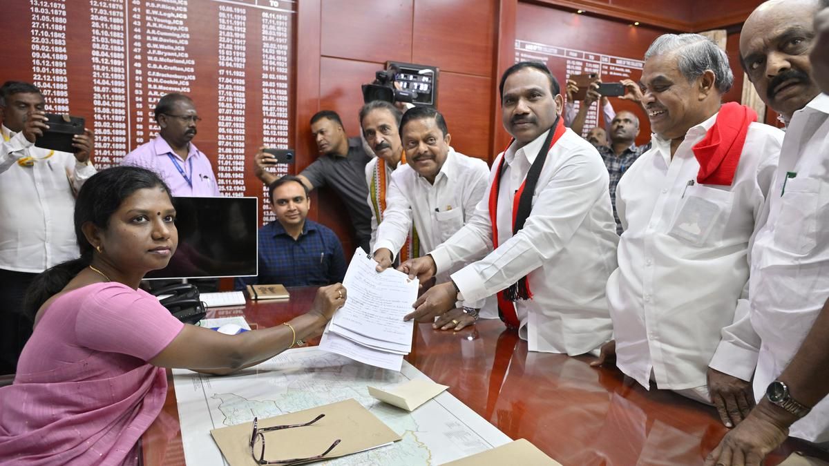 Dayanidhi Maran, Raja, Annamalai file nominations for…