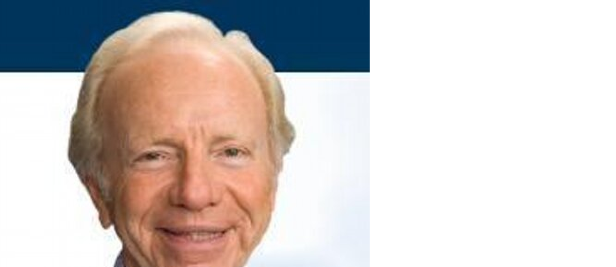 Former Senator And Democratic VP Nominee Joe Lieberman…