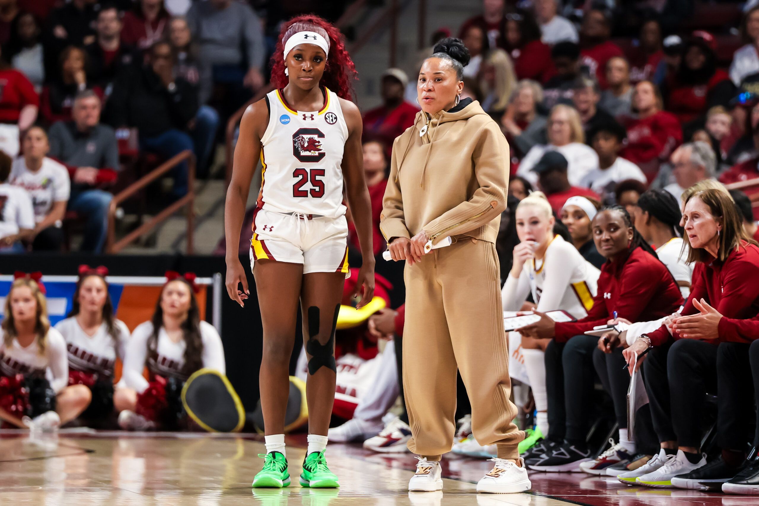 Raven Johnson explained how Dawn Staley keeps South…