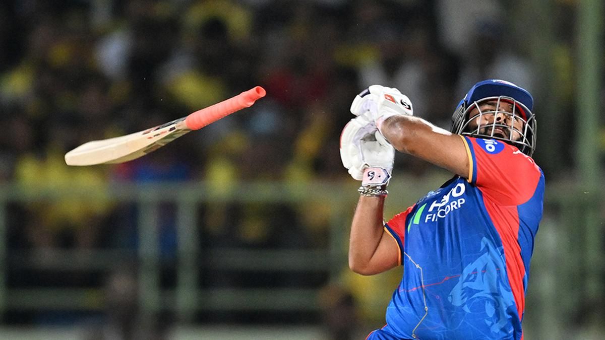 IPL DC vs CSK | Pant fined ₹12 lakh for slow over rate