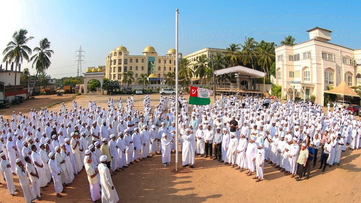 Stage set for Ramzan prayer meet at Madin Academy