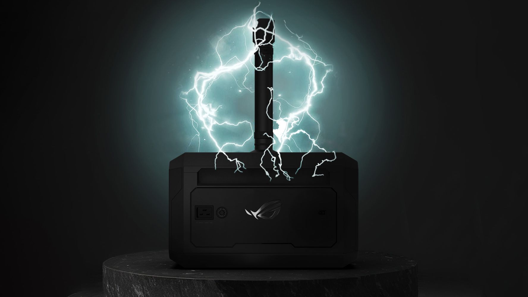 So, the Asus ROG Mjolnir power station is actually…