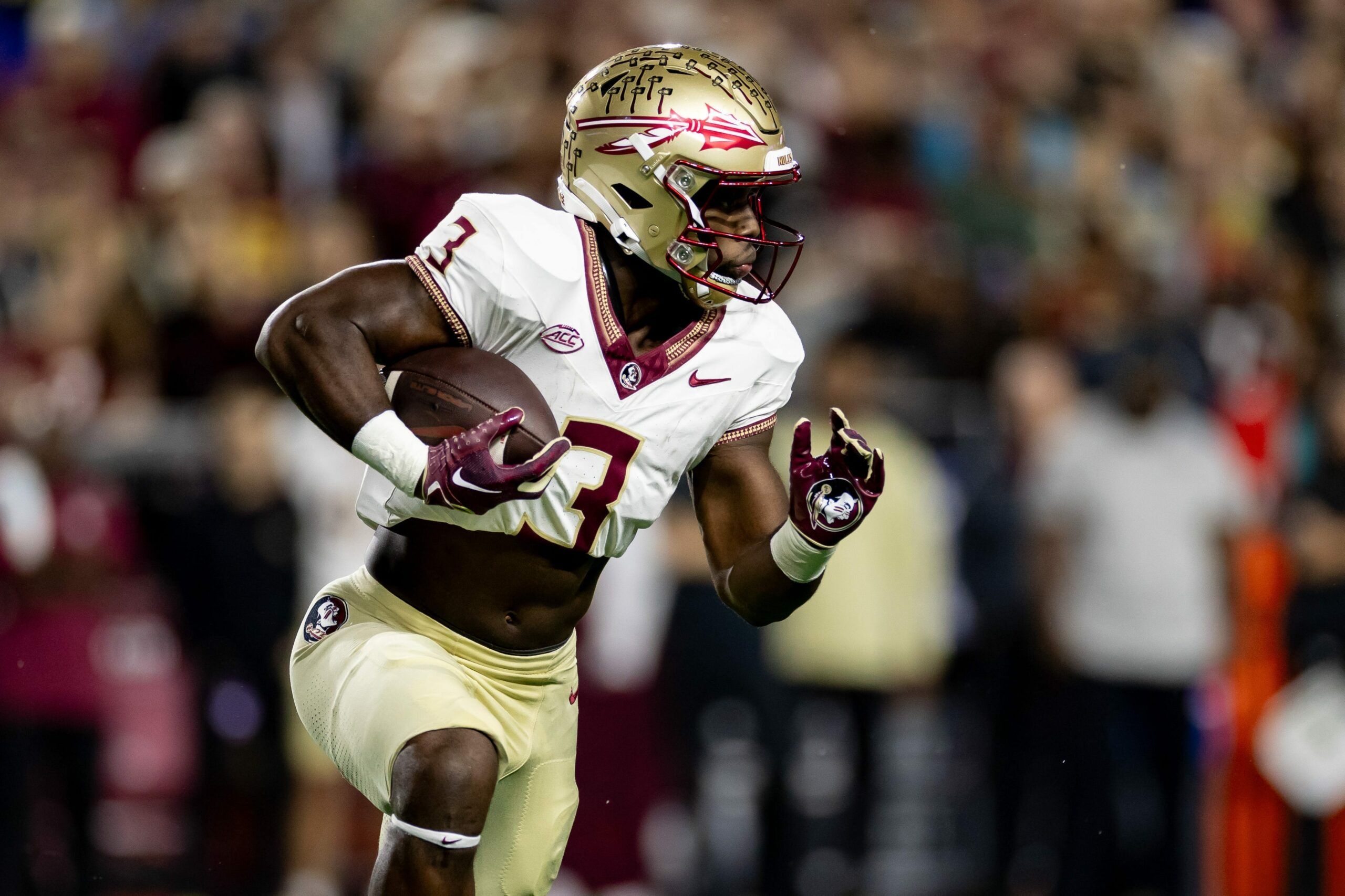 Report: Giants showing ‘heavy interest’ in FSU RB Trey…