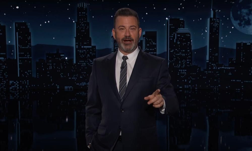 Jimmy Kimmel on Trump’s hush-money trial: ‘Grab him by…