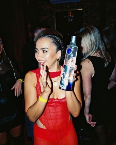 Ella Eyre Stuns In Bold Red Outfit On Instagram