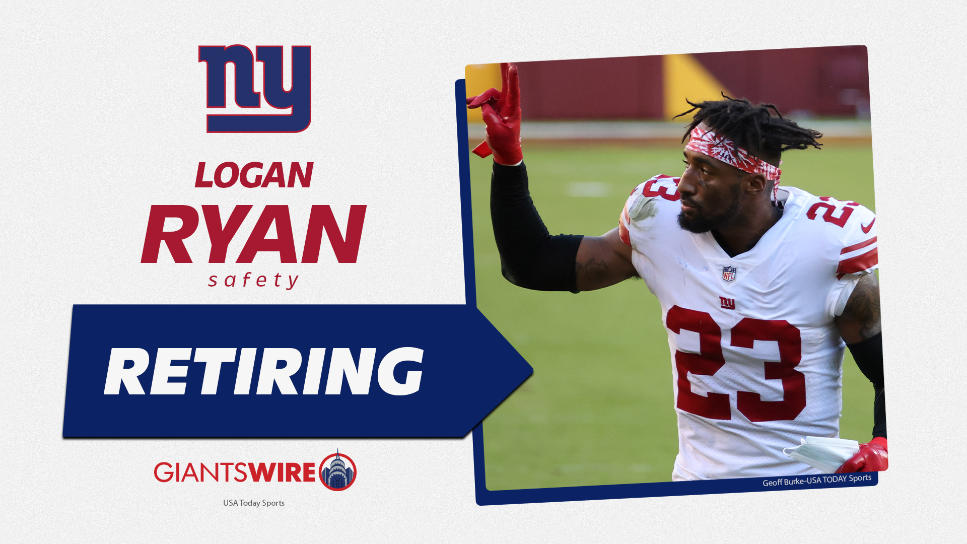Ex-Giants safety Logan Ryan announces retirement from…