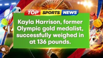 Kayla Harrison Successfully Makes Weight For UFC 300…