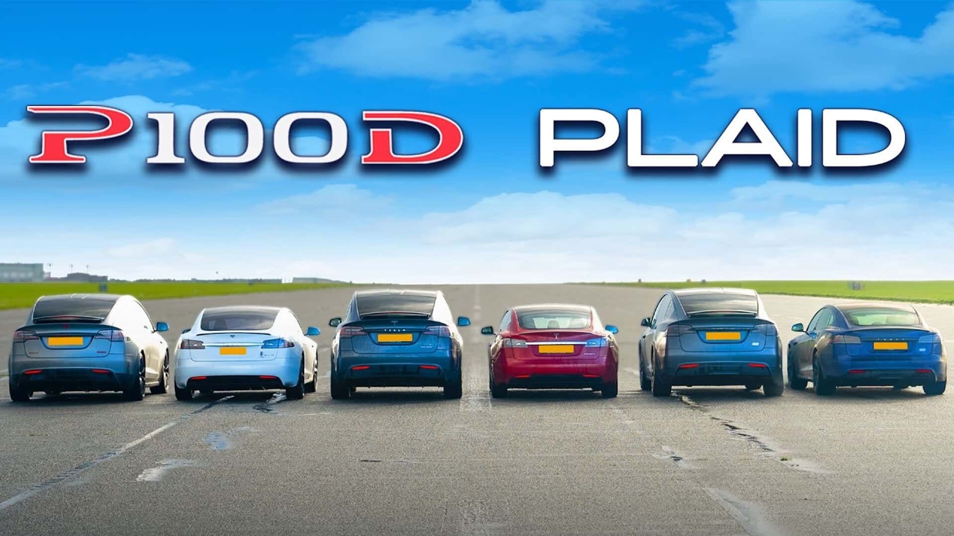 Ultimate Tesla Drag Race Features Every Performance…